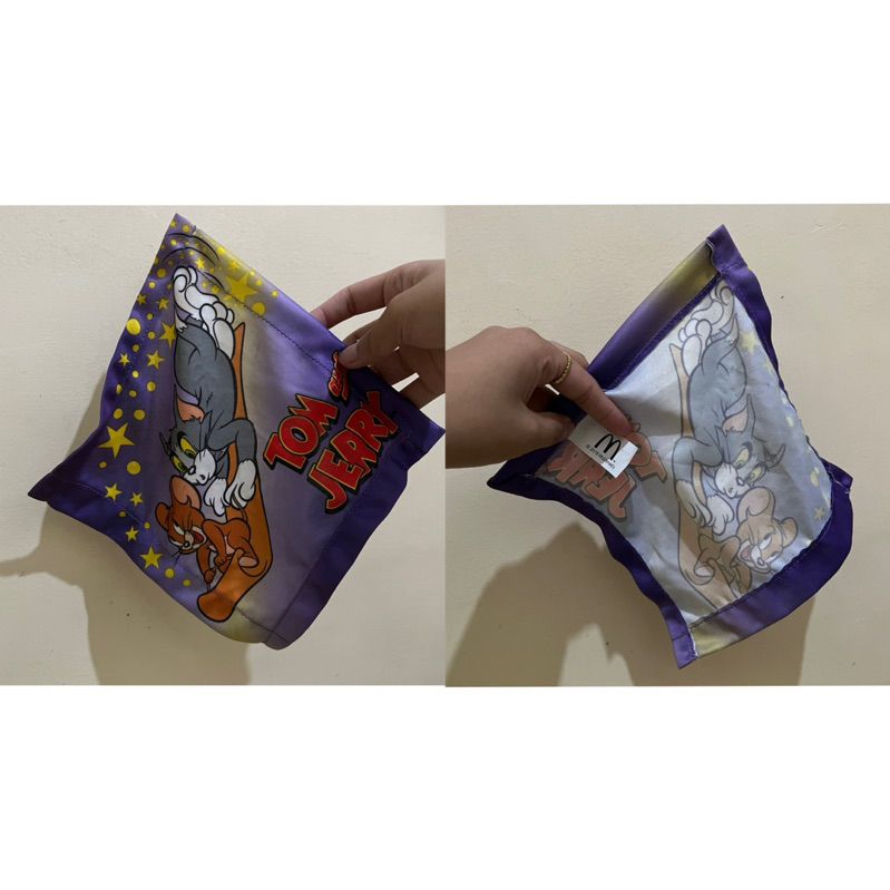 MCDO TOM AND JERRY FLYING HANDKERCHIEF (Authentic) | Shopee Philippines