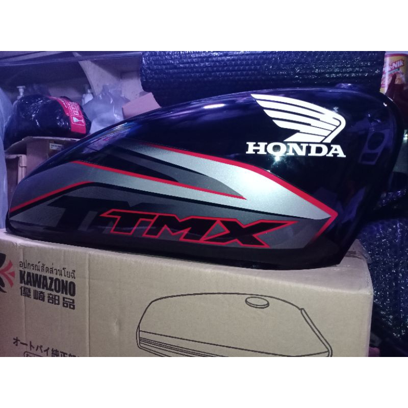 Fuel tank TMX 155 set with 2pcs sidecover /headlight cowling | Shopee ...