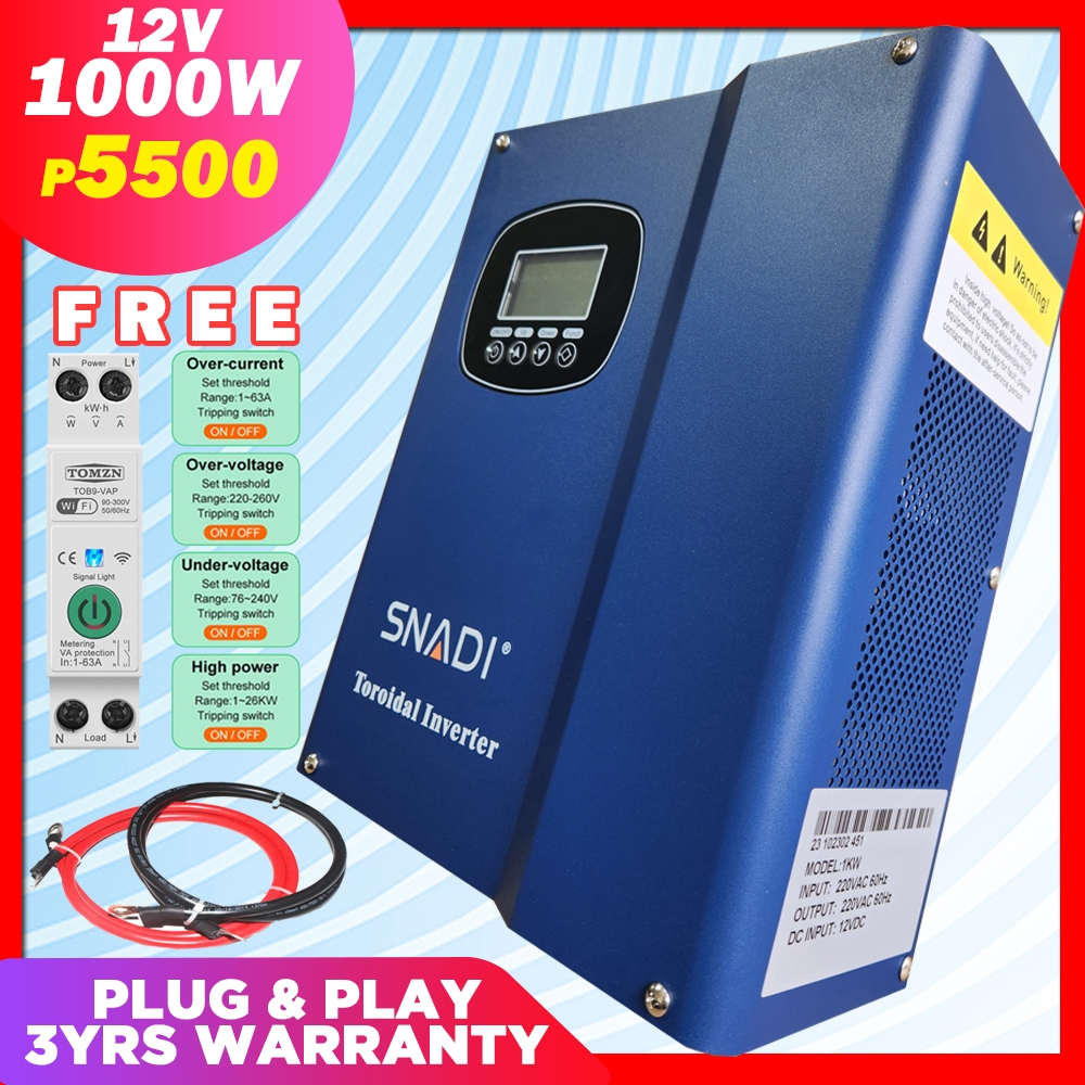 Solar Inverter Snadi Solar Inverter Toroidal Wall Mounted 12V1000W Snat ...