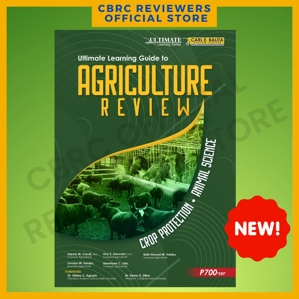 CBRC Agriculture Review: Crop Protection & Animal Science | Shopee ...