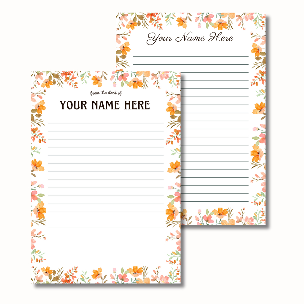 Personalized Notepad, Writing Pad - A5NP01 | Shopee Philippines