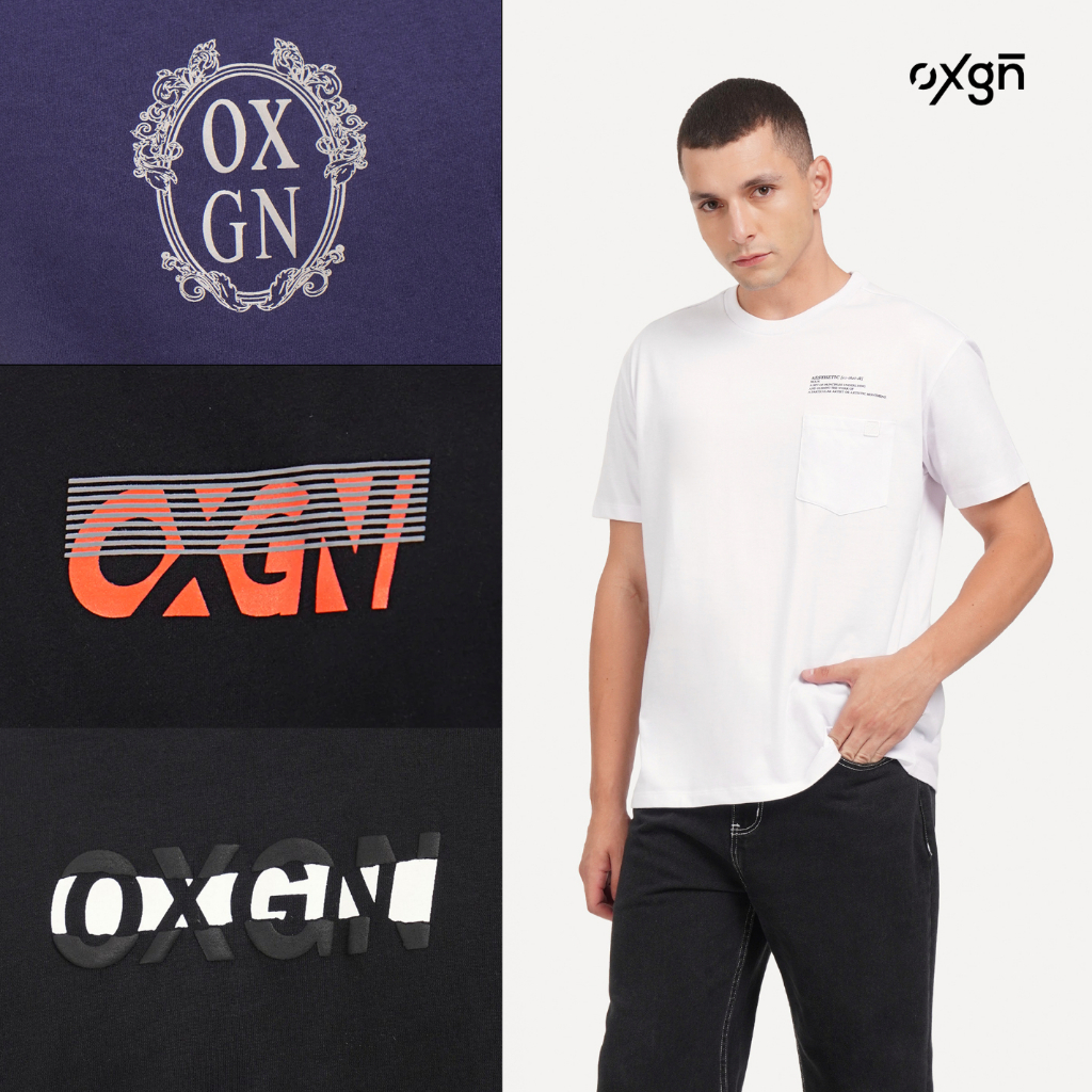 OXGN Graphic Print T-Shirt Collection For Men | Shopee Philippines