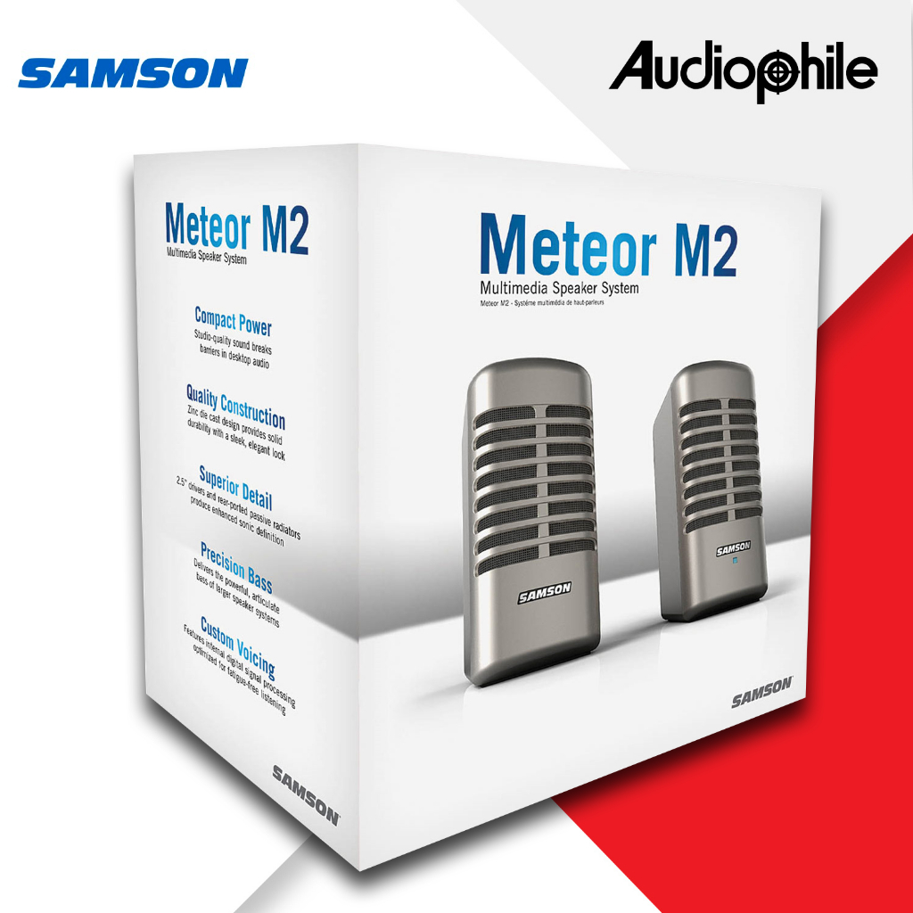 SAMSON METEOR M2 Multimedia Speaker System CLEARANCE SALE! | Shopee ...