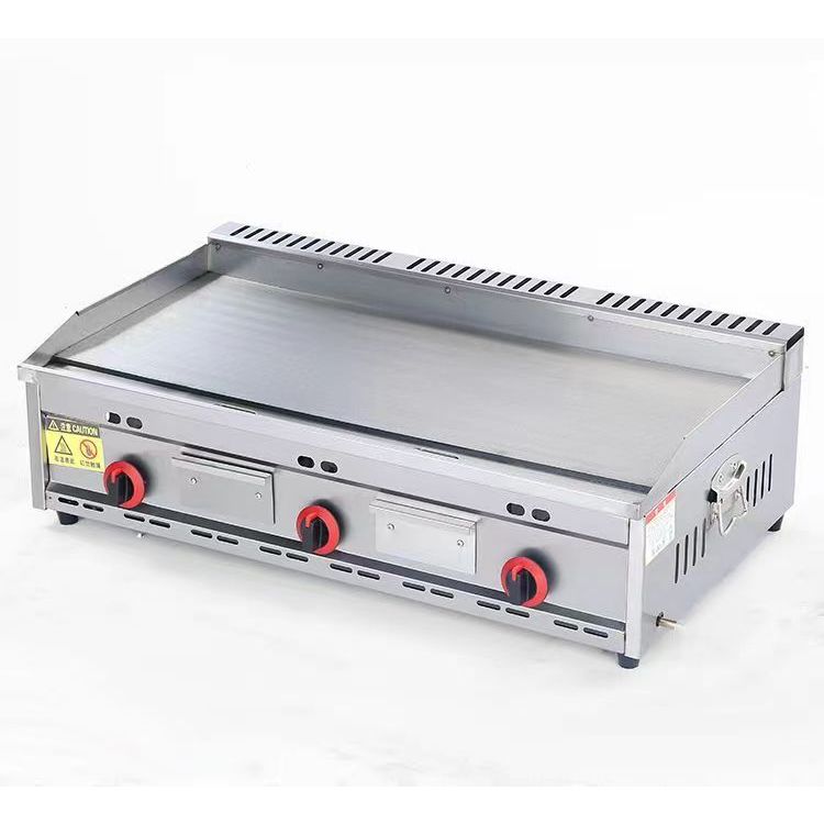 CHKUI stainless deep fryer gas griddle pan for burger kitchenware ...