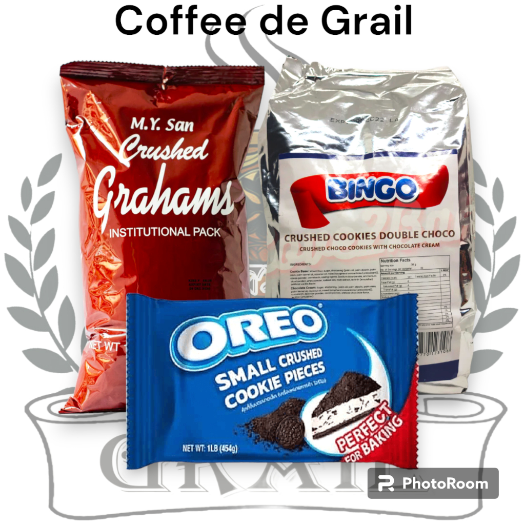 Crushed Oreo Small Cookie/ Crushed Graham / Crushed Bingo | Shopee ...