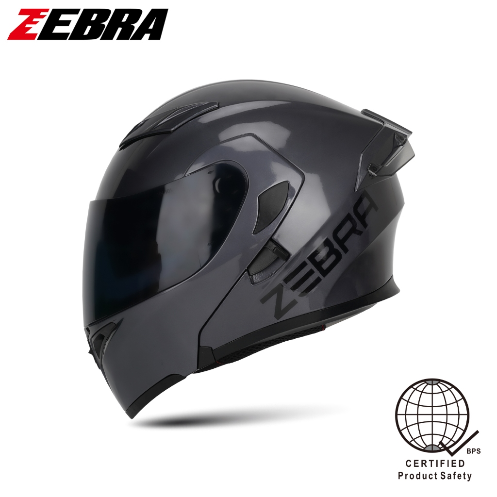 ZEBRA FF805 PRO Plain Men's motorcycle Modular helmet full face for ...