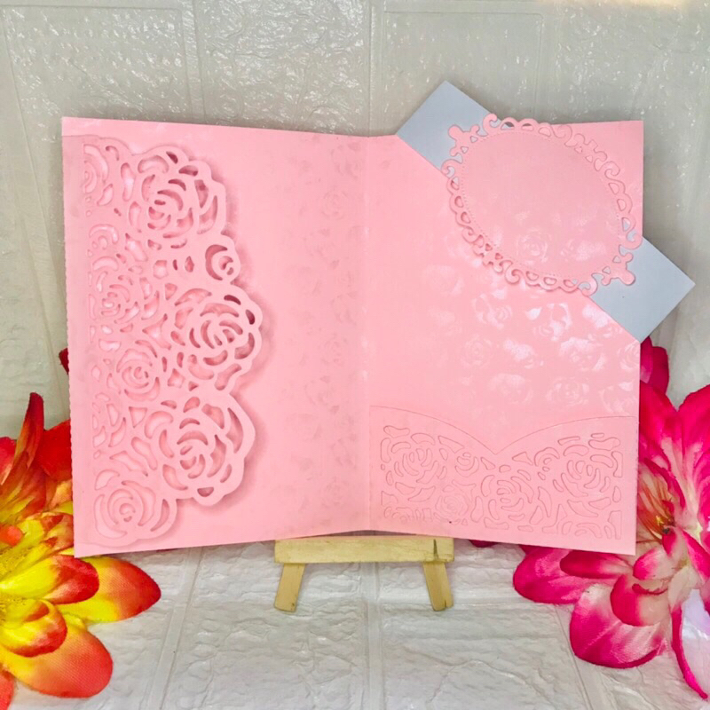 4x6inches 4r Wedding Invitations | Shopee Philippines