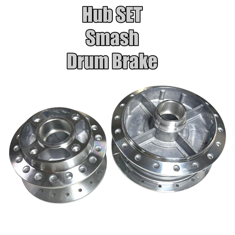 motorcycle hub smash 110 set (disc brake harap,drum brake likod ...