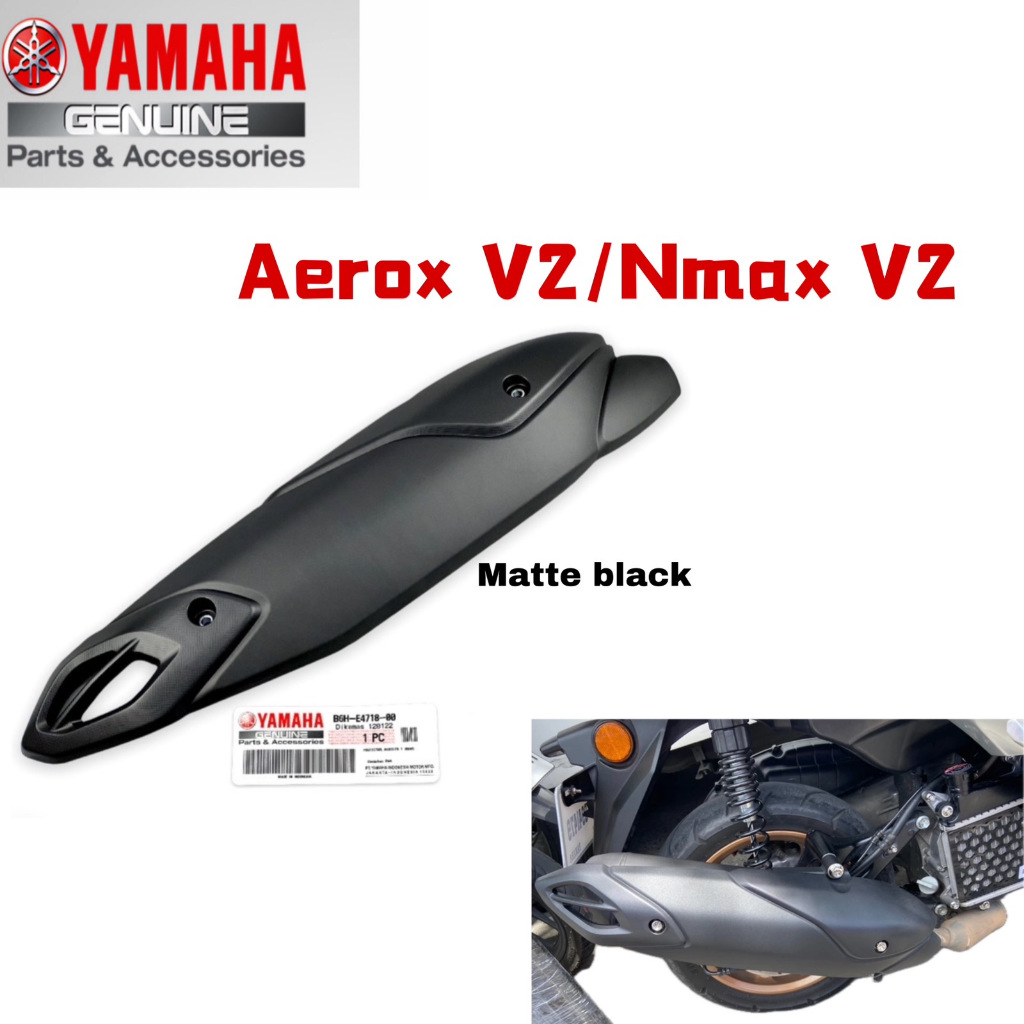 YAMAHA muffler cover AEROX V2/NMAX V2 exhaust cover motorcycle | Shopee ...