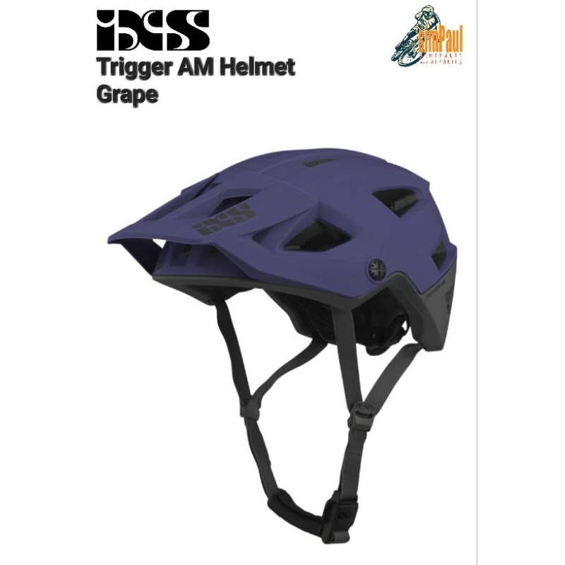 IXS Trigger AM Helmet MTB *Black * Grape * Ocean *Grey | Shopee Philippines