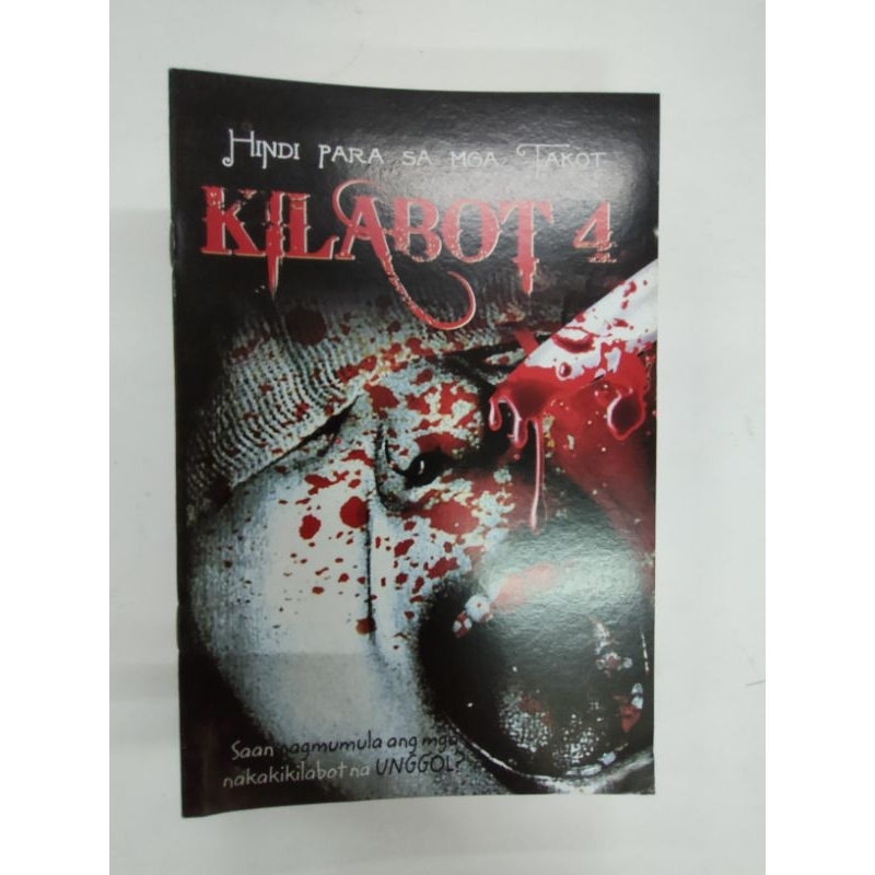 KiLABOT -Horror Story Book | Shopee Philippines