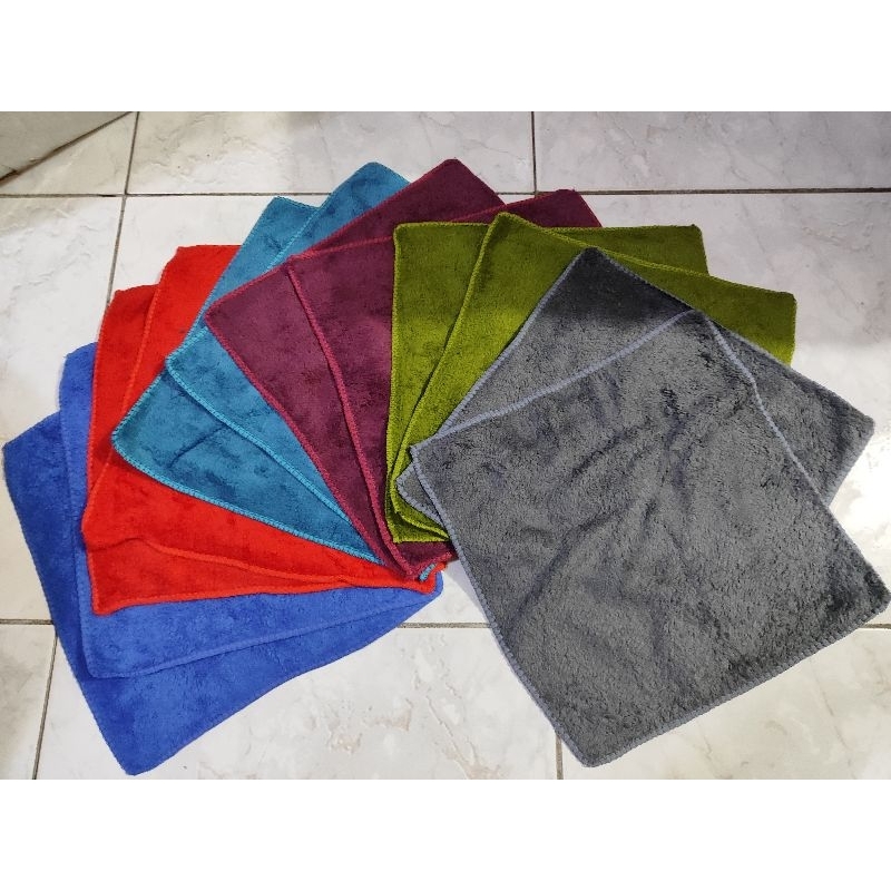12pcs microfiber cloths (1dozen) | Shopee Philippines