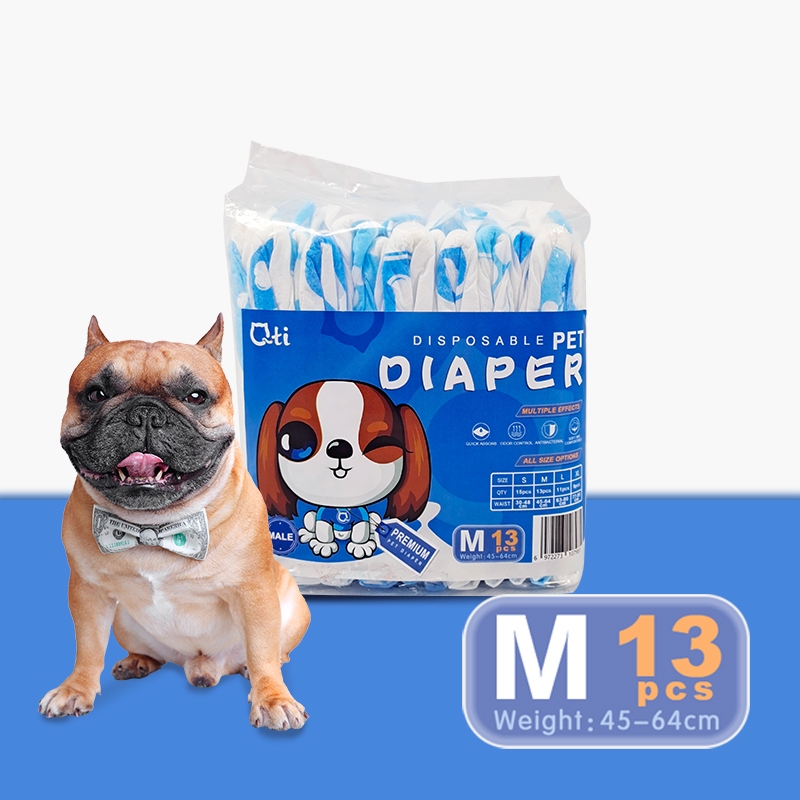 【BUY 1 TAKE 1】Qti Pet Diaper Male Dog Diaper XS-XL | Shopee Philippines