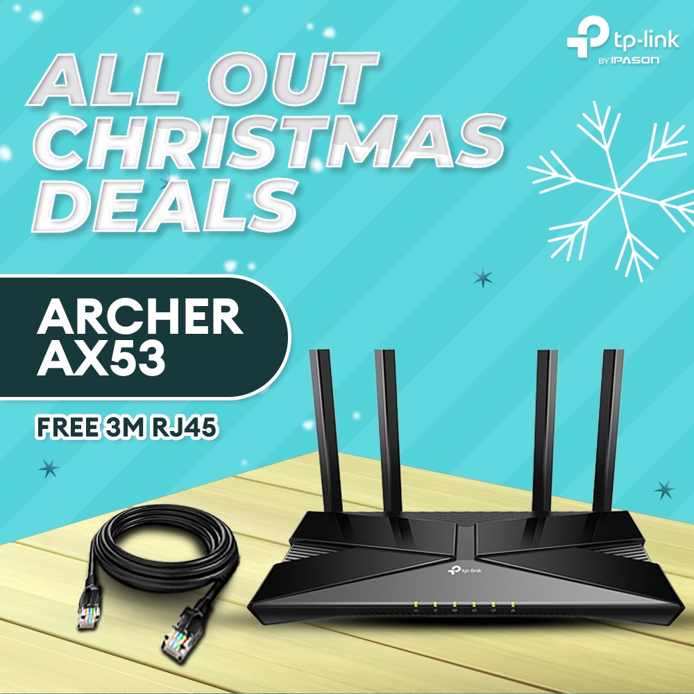 TP-Link Archer AX53 AX3000 Dual Band Gigabit Wi-Fi 6 Router | Shopee Philippines