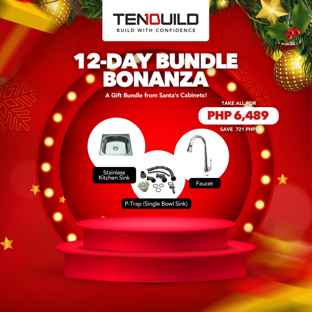 Tenbuild P-Trap (Single Bowl Sink) | Shopee Philippines