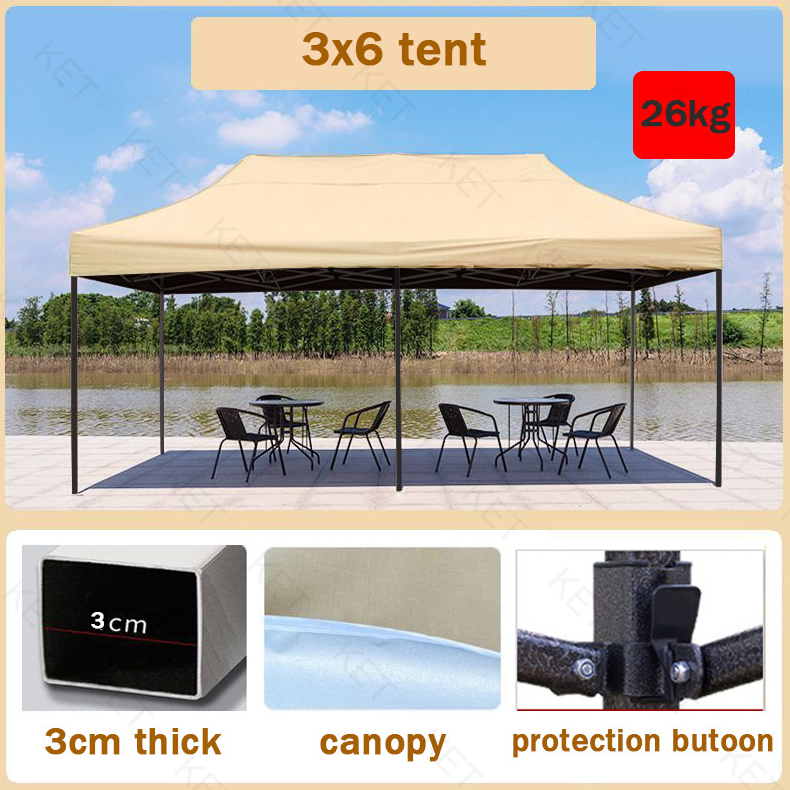 3X6 Outdoor Tent Water Proof Retractable Tent Umbrella Automatic Car ...