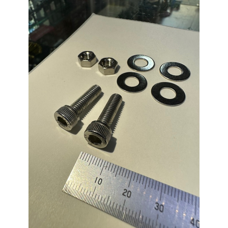 Stainless Steel Allen bolts for Motorcycle Nameplate FREE Stainless nut ...