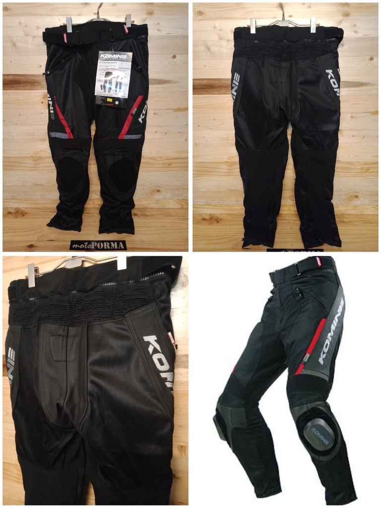Komine PK - 717 Padded Riding Pants No Slider (With Size Chart ...
