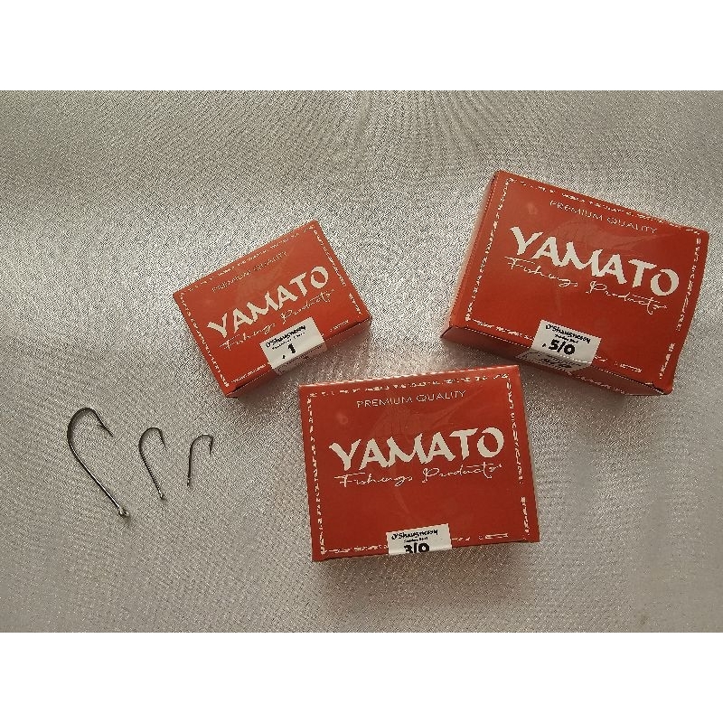 YAMATO Stainless Steel O'Shaughnessy Fishing hooks | Shopee Philippines