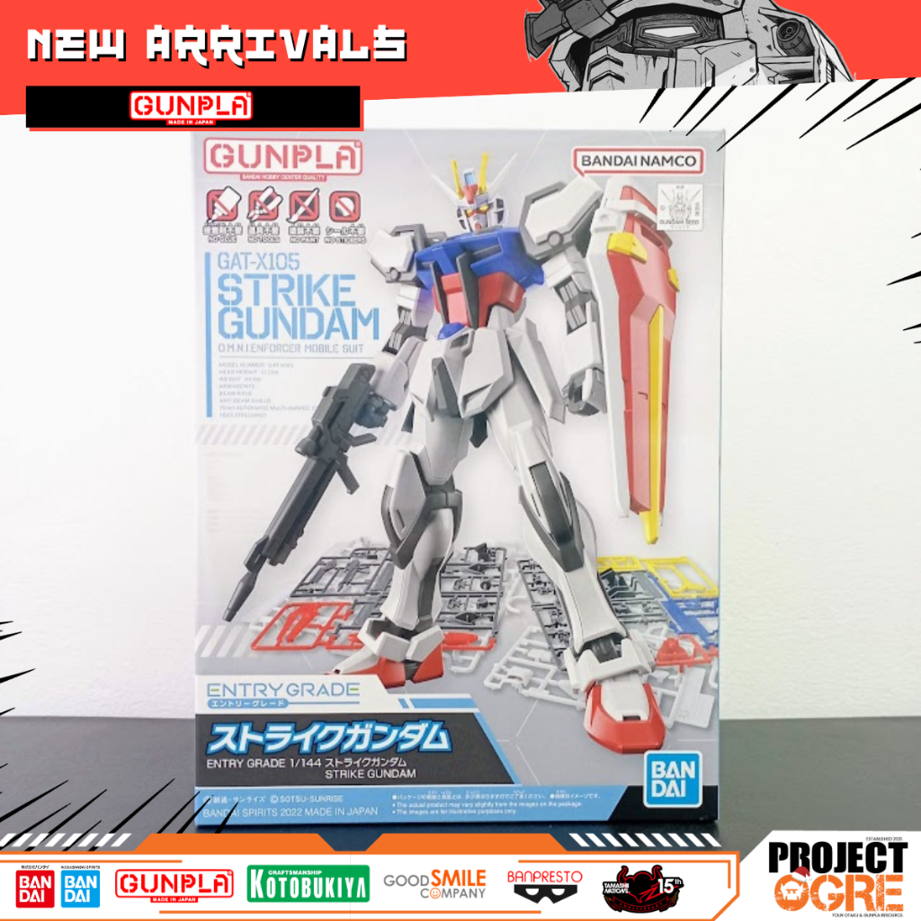 Entry Grade 1/144 Strike Gundam | Shopee Philippines