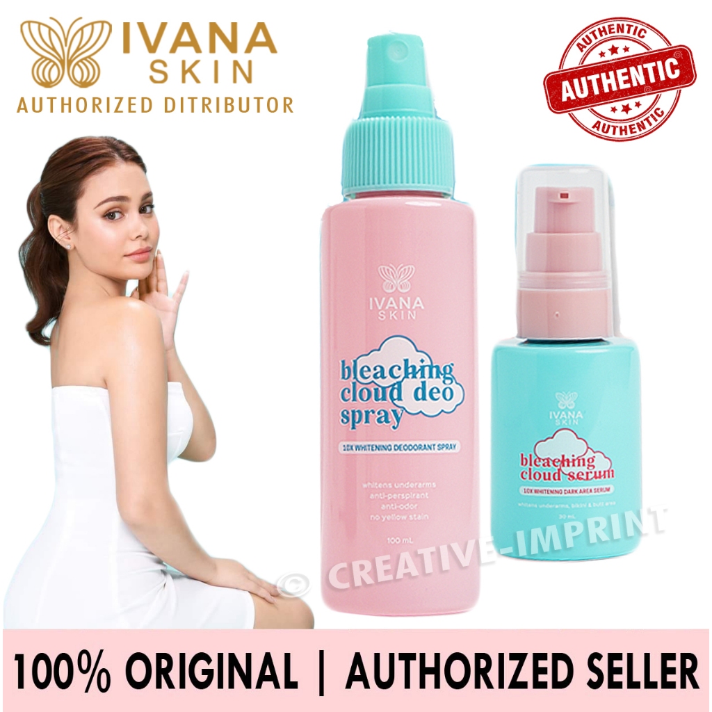 (ONHAND) Ivana Skin Bleaching Cloud Deo Spray and Serum (Authentic ...