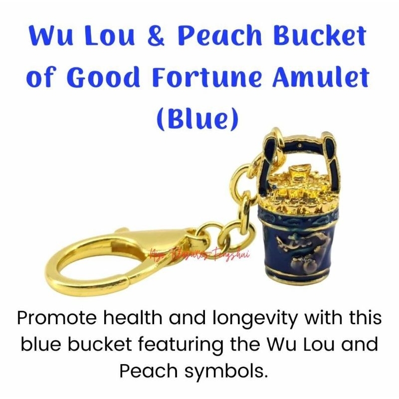 2024 Wu Lou & Peach Bucket of Good Fortune Amulet | Shopee Philippines