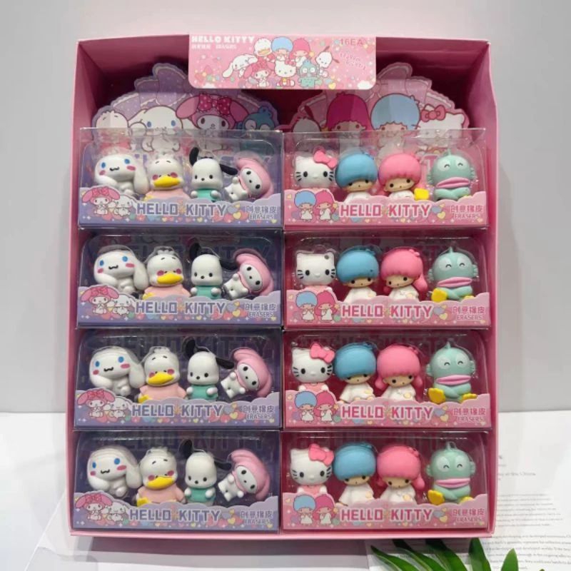 Pokemon Sanrio 3D Eraser Set (4pcs/Pack) | Shopee Philippines