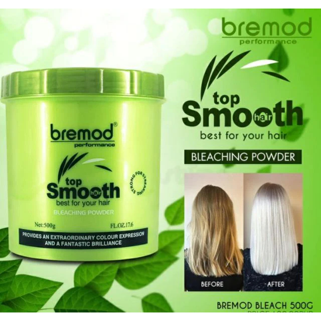 Bremod Performance Hair Bleaching Powder(450g white) | Shopee Philippines