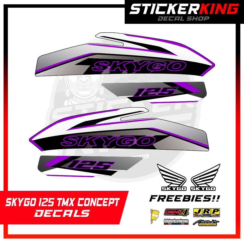 Skygo 125 TMX Concept Decals with Freebies | Shopee Philippines