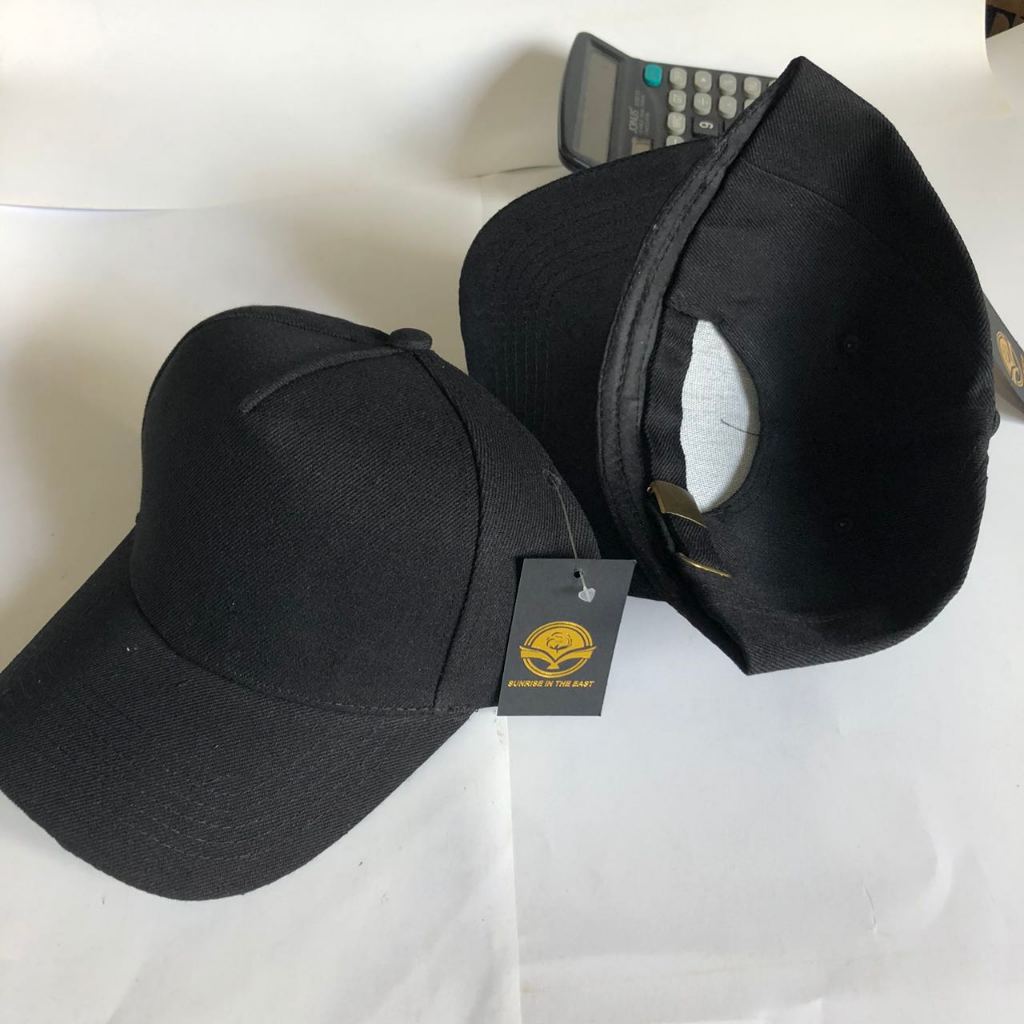 FIVE PUNNEL BASEBALL CAP WITH BUCKEL FOR ADULT | Shopee Philippines