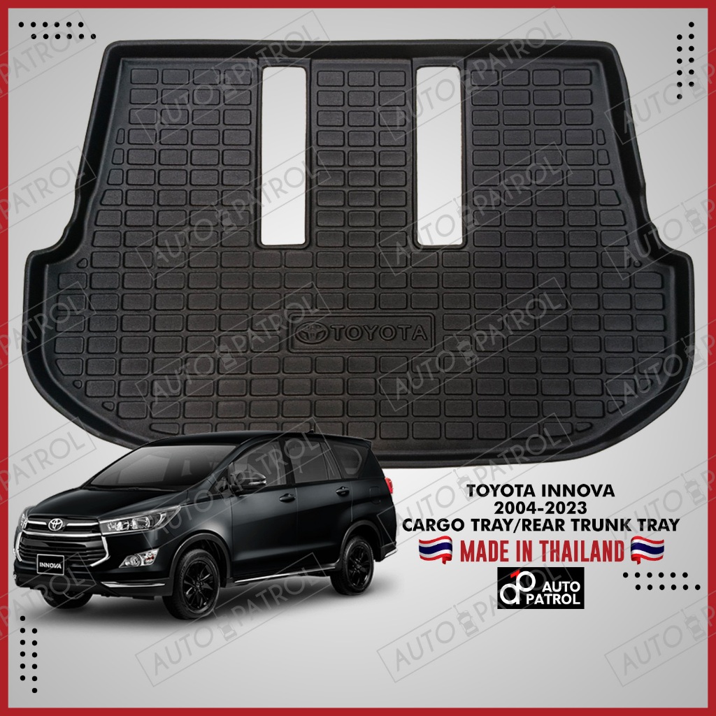 TOYOTA Innova 2004-2023 Trunk Tray or Cargo Liner Cargo Tray v1 ...