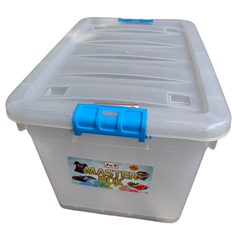 STORAGE BOX 60 LITERS NATURAL J&T MASTER BOX STORAGE BOX #1911 | Shopee ...