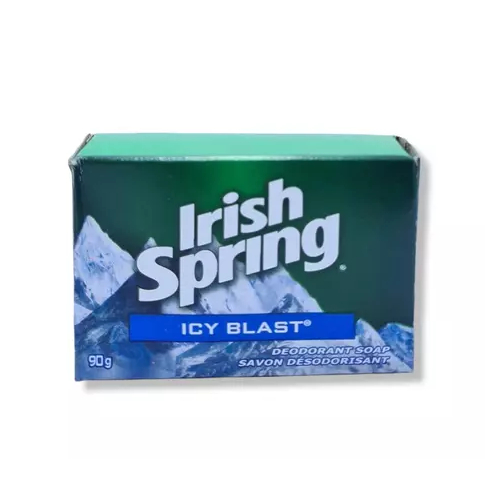 Irish Spring Icy Blast - Deodorant Soap 90g Made in Mexico (1pc ...