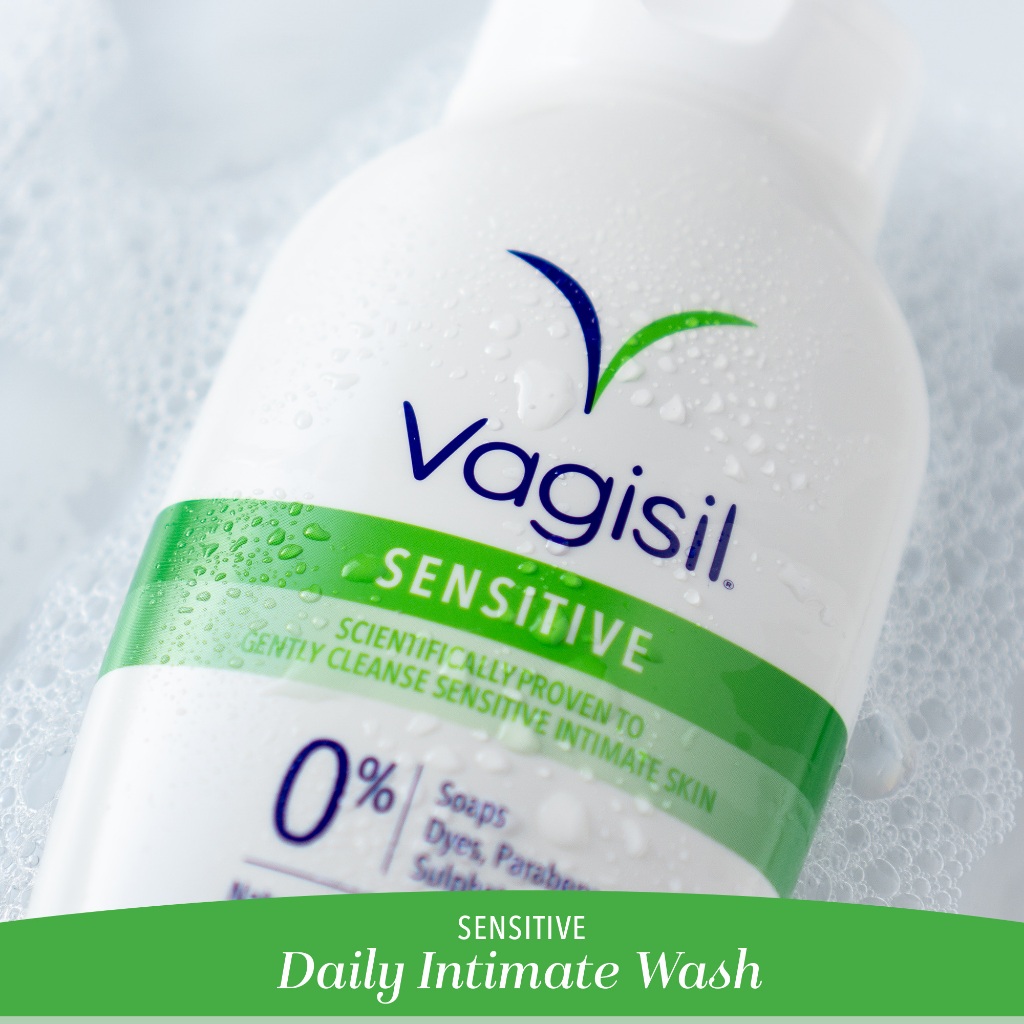 Vagisil SENSITIVE - Daily Intimate Vaginal Wash 240 ml | Shopee Philippines