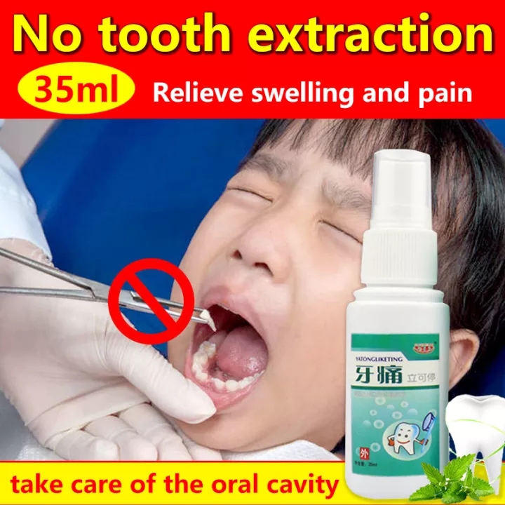 Toothache insect repellent spray Toothache Spray Toothache quick pain ...