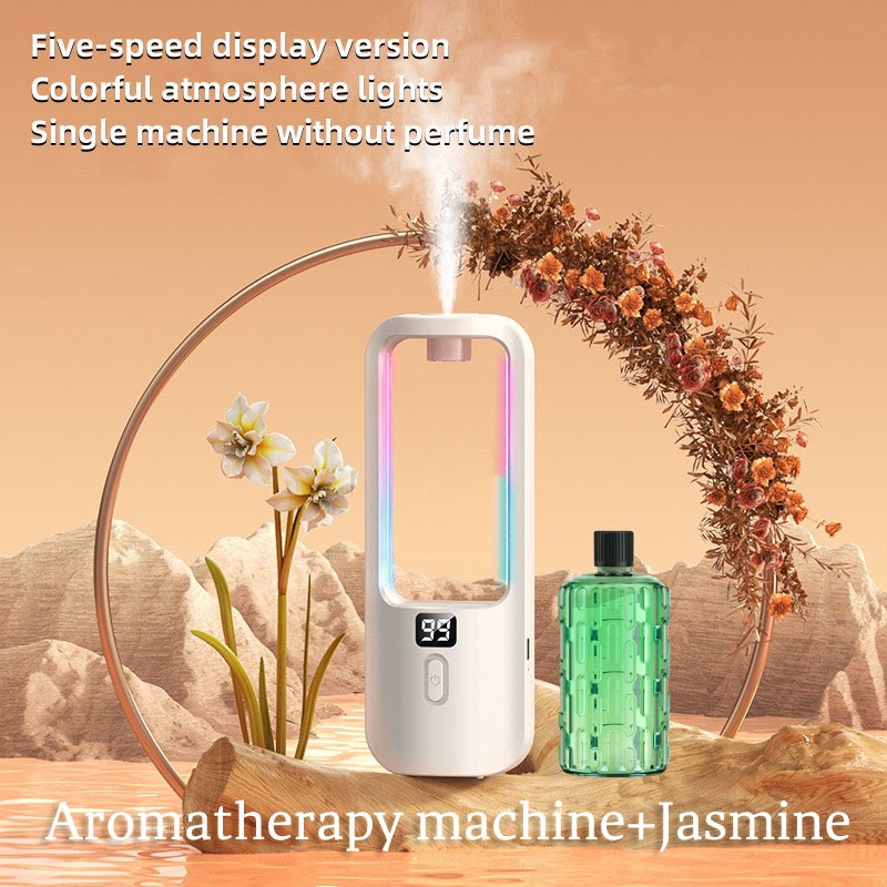 Digital display Rechargeable Fragrance Machine Automatic Aroma Diffuser ...