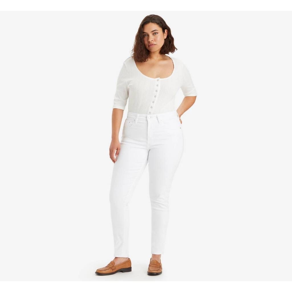 WHITE High waist White Pants Plus size Stretchable BEST SELLER skinny ...