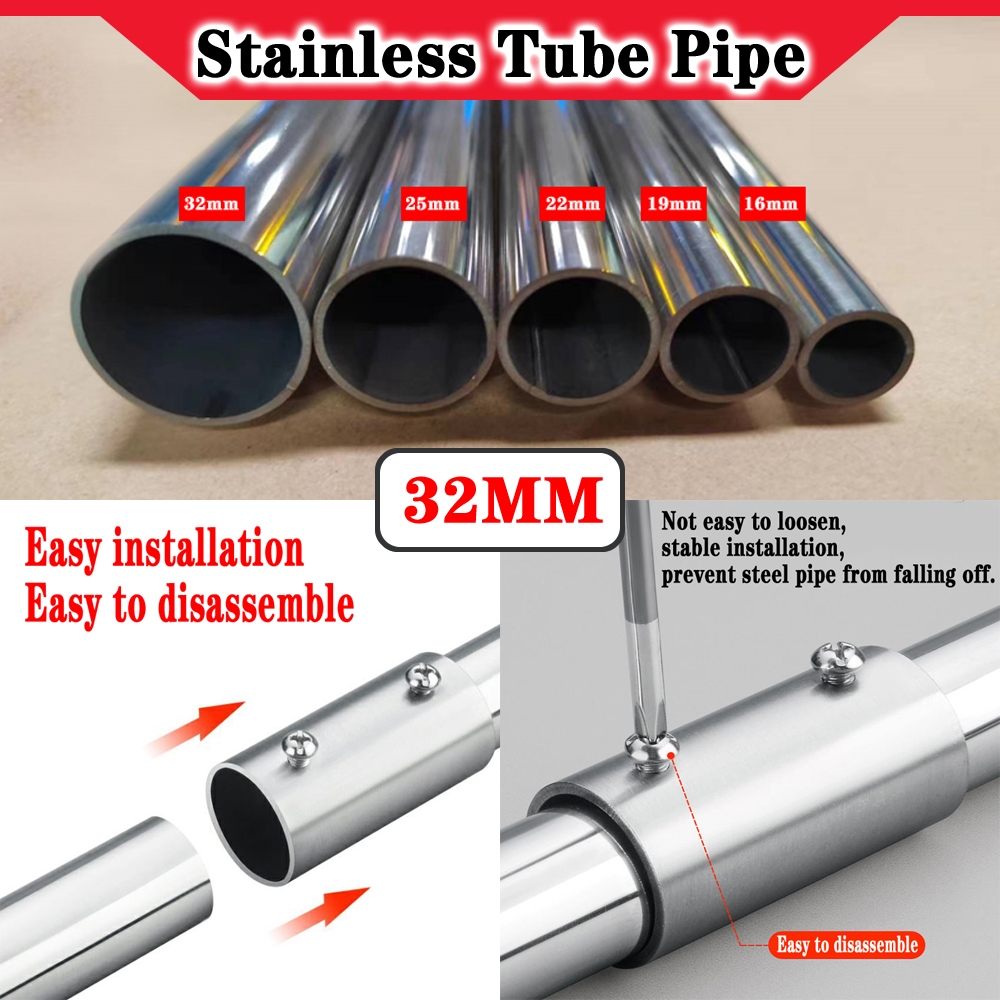 OD:32mm Stainless Tube Pipe 1-1/4 （THK:1.5mm） | Shopee Philippines