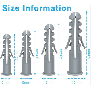 PER 100PCS --- Plastic Tox (5mm to 10mm) | Shopee Philippines
