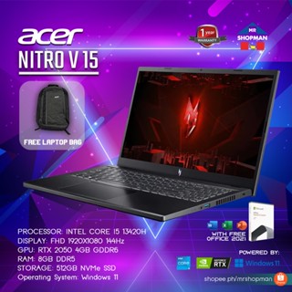 Acer Nitro V ANV15-51-519K i5-13420H | 15.6" FHD 144Hz | 8GB DDR5 ...