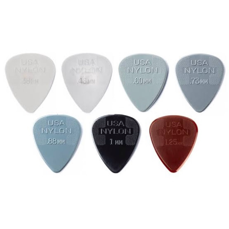 Dunlop Standard Nylon Picks (100% OG/Authentic) | Shopee Philippines