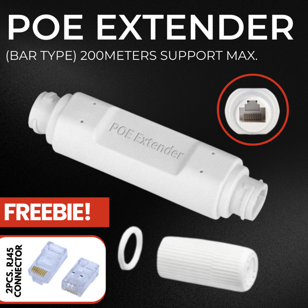 POE Extender Outdoor Type Waterproof PoE Switch 2Way RJ45 Splitter for ...