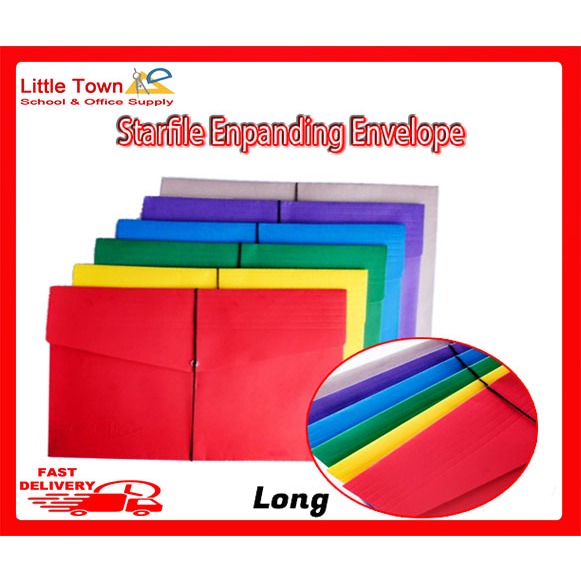 Starfile Expanding Envelope Long size | Shopee Philippines