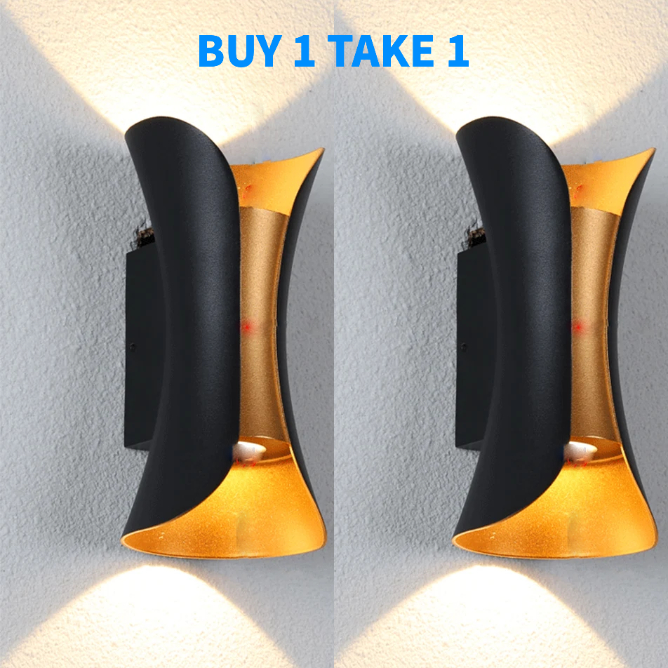 Victor LED Wall Light Outdoor Waterproof Modern Minimalist Garden ...