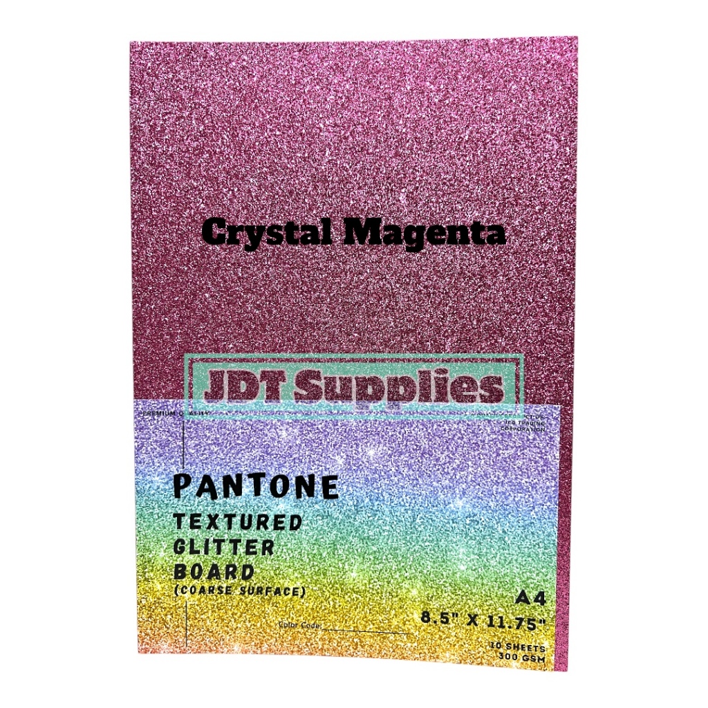 Pantone Glitter Board [300gsm] | Shopee Philippines