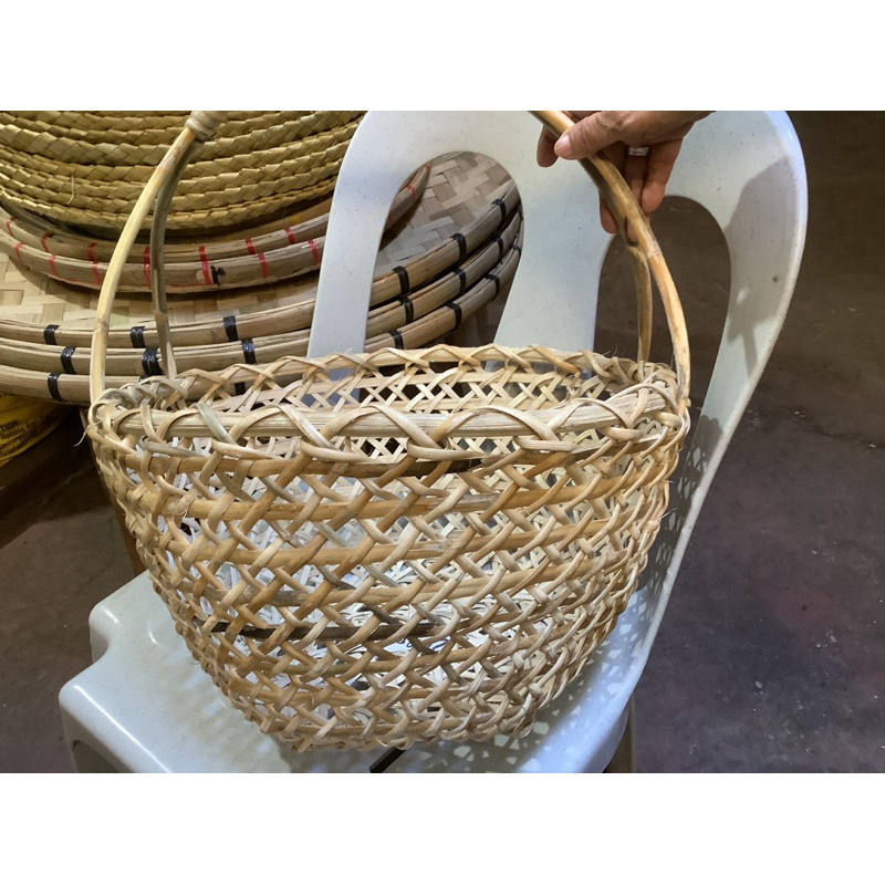 Native Rattan Basket or Pogo Basket | Shopee Philippines