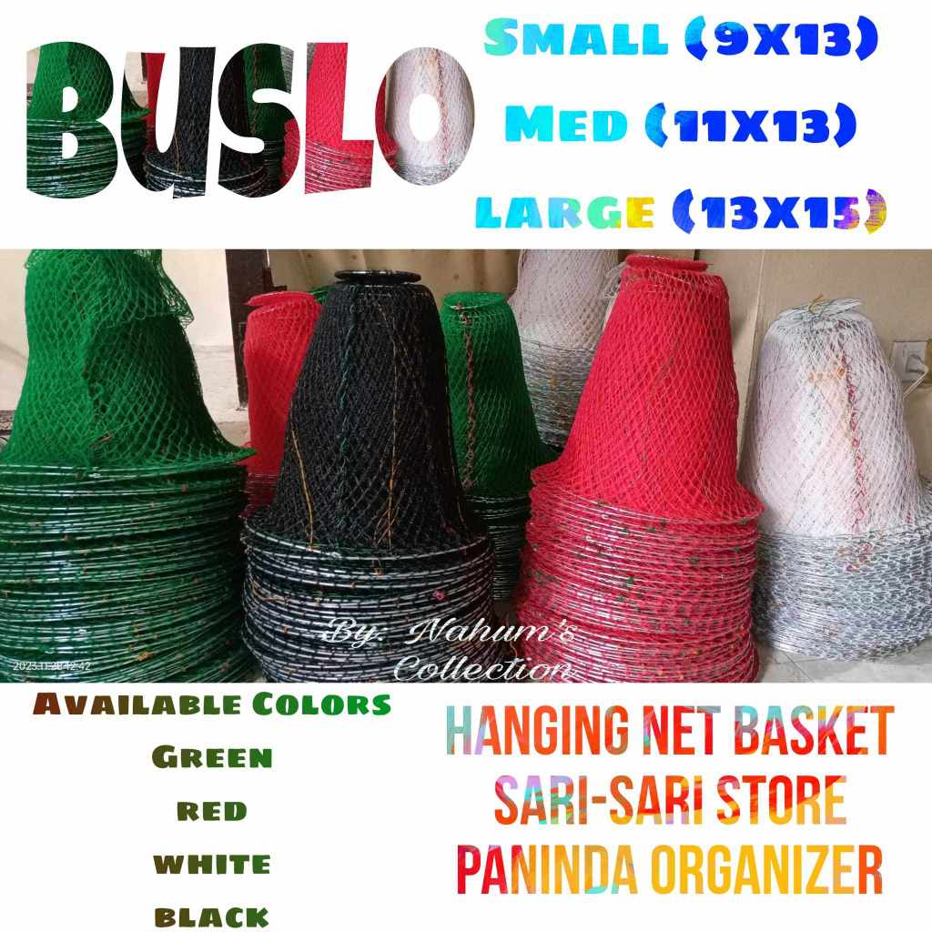 8 Pieces High Quality Buslo Net Basket Noodles/Chips Organizer for Sari ...