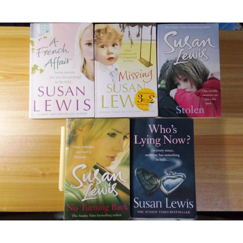(Pre-Loved) Susan Lewis Authored Books | Shopee Philippines