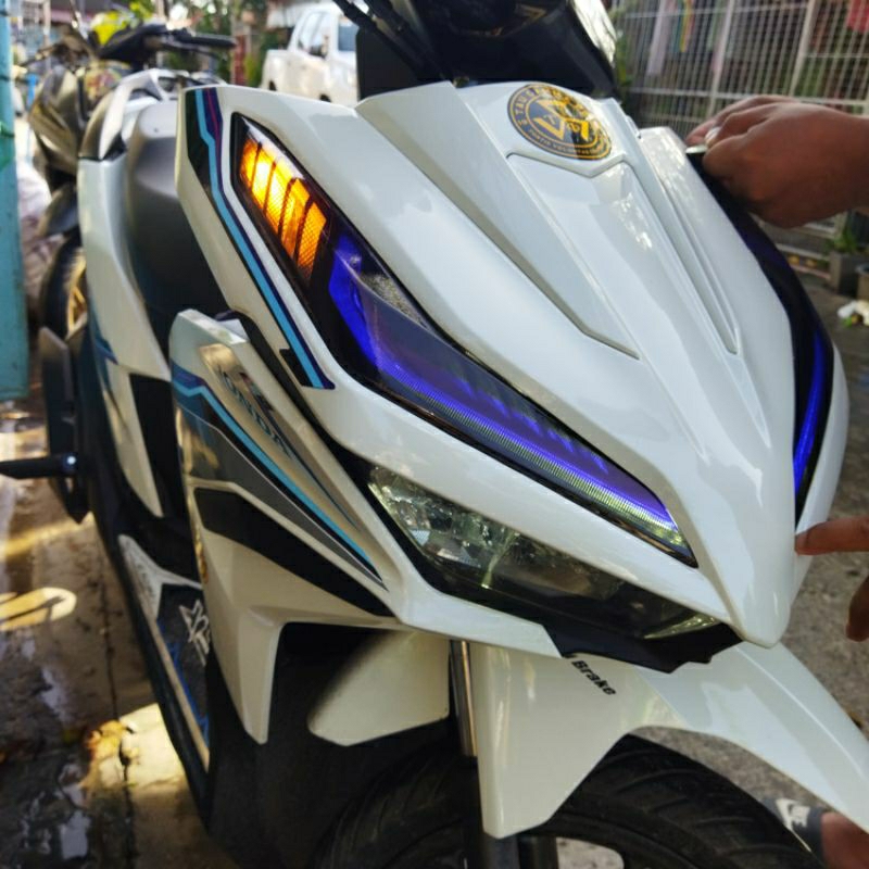 Honda Click 125i/150i V2 and V3 Kilay Tint honda click 125i accessories ...