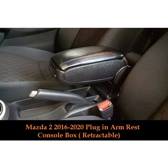 Mazda 2 2016 to 2020 Plug in Arm Rest Console Box (Retractable ...